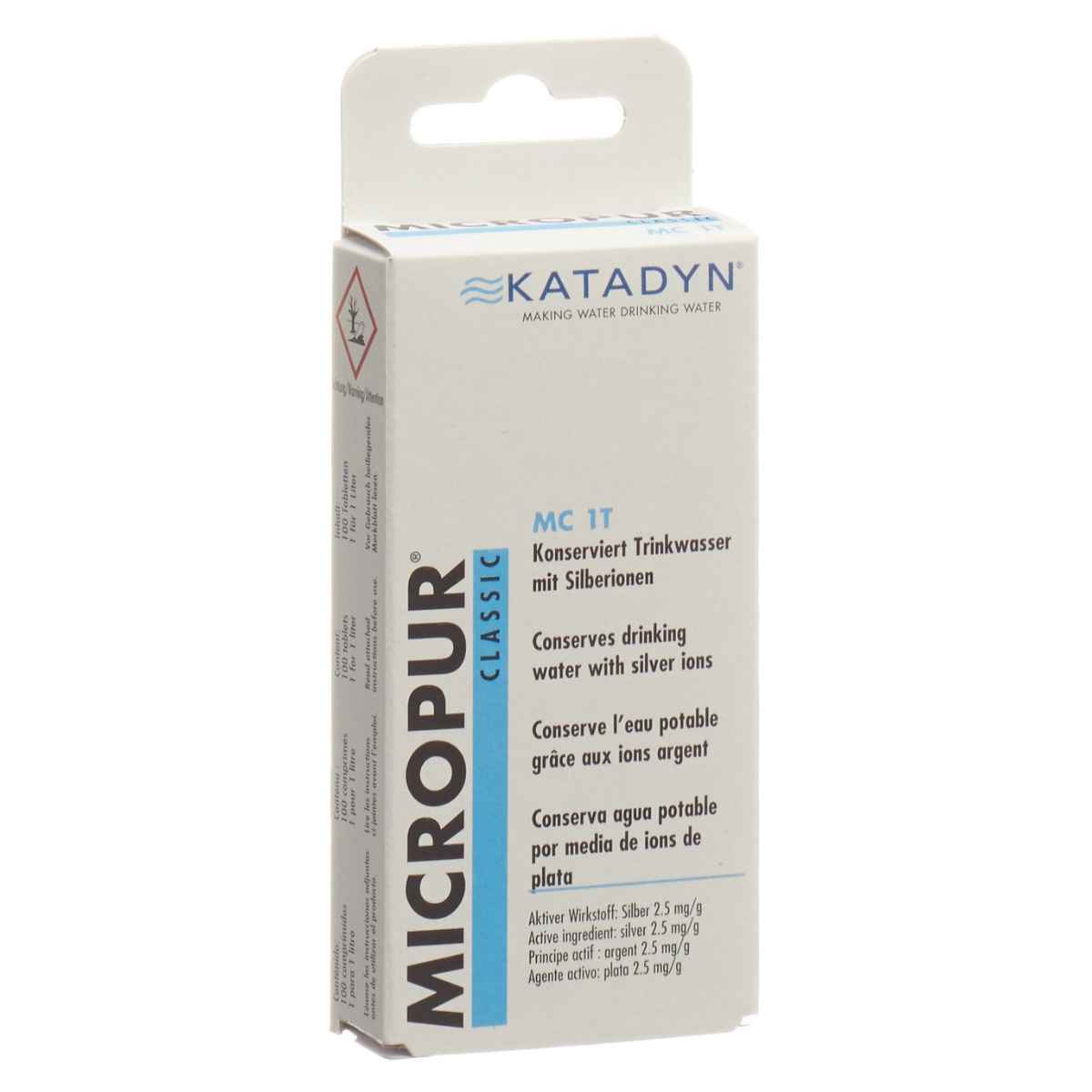 MICROPUR CLASSIC MC 1T Tabletten 100 Stück kaufen | Wasserkonservierung
