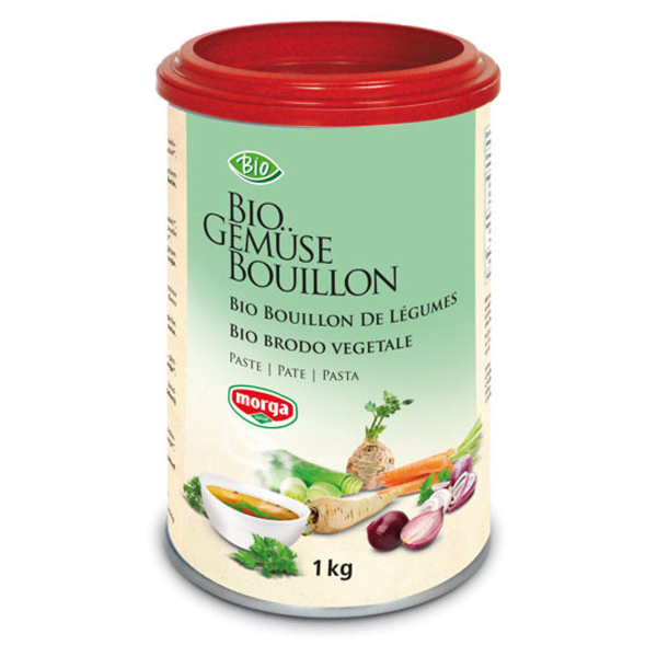 Morga Gemüse Bouillon Paste Bio Dose 1 kg kaufen