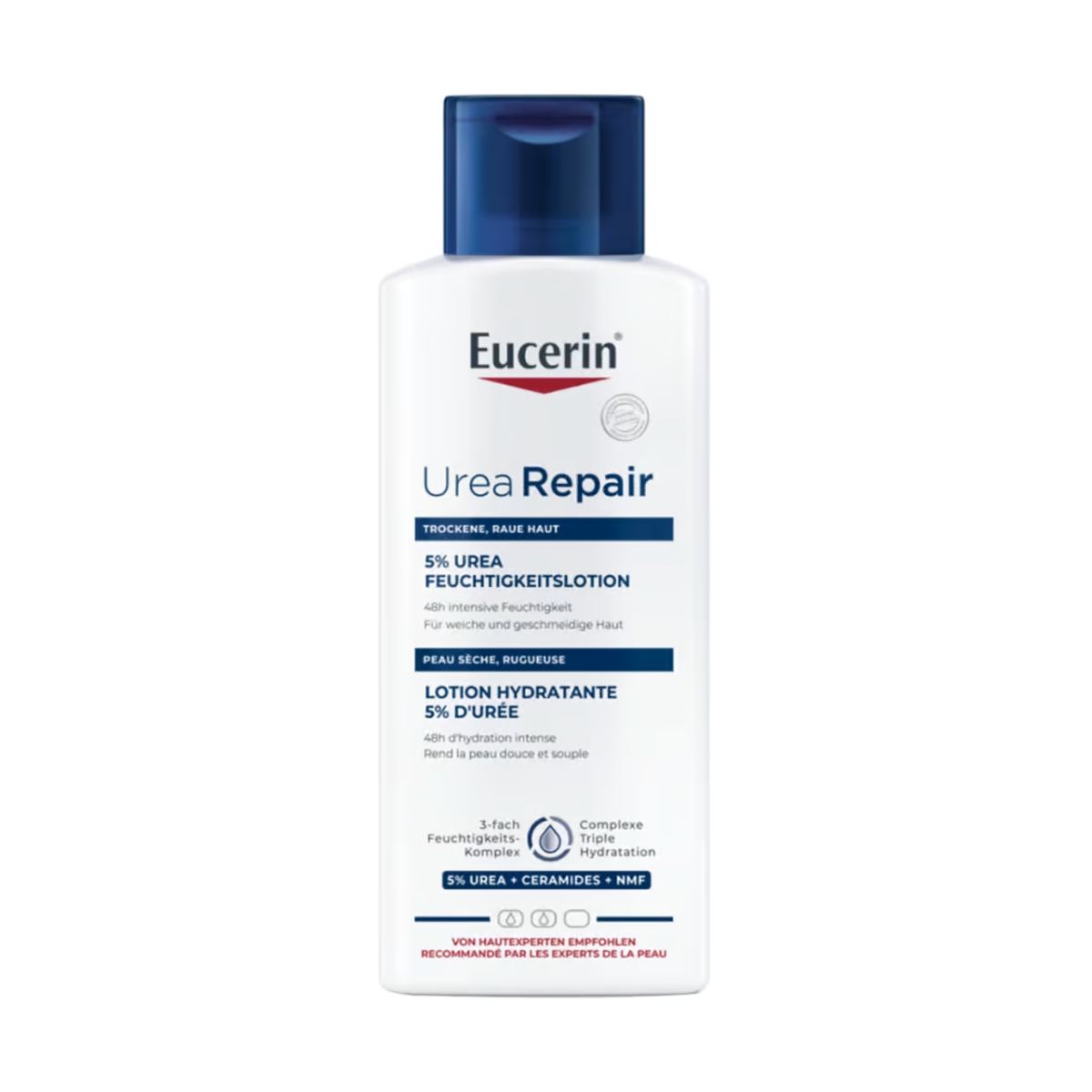 Eucerin UreaRepair Lotion hydratante 5 % urée - hydratation intense