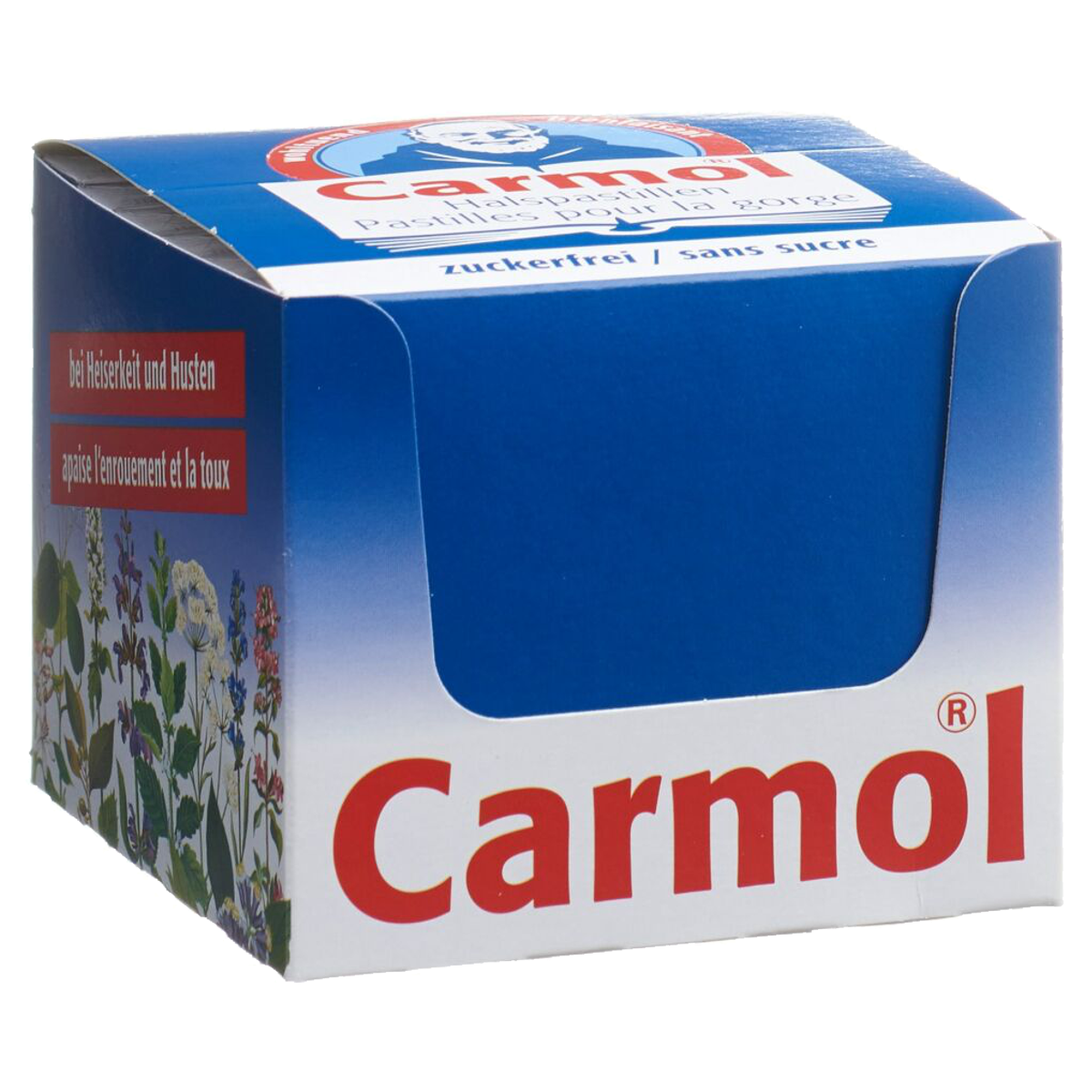 Carmol Husten - Pastillen 12 x 45 g - zuckerfrei Hustenpastillen ...