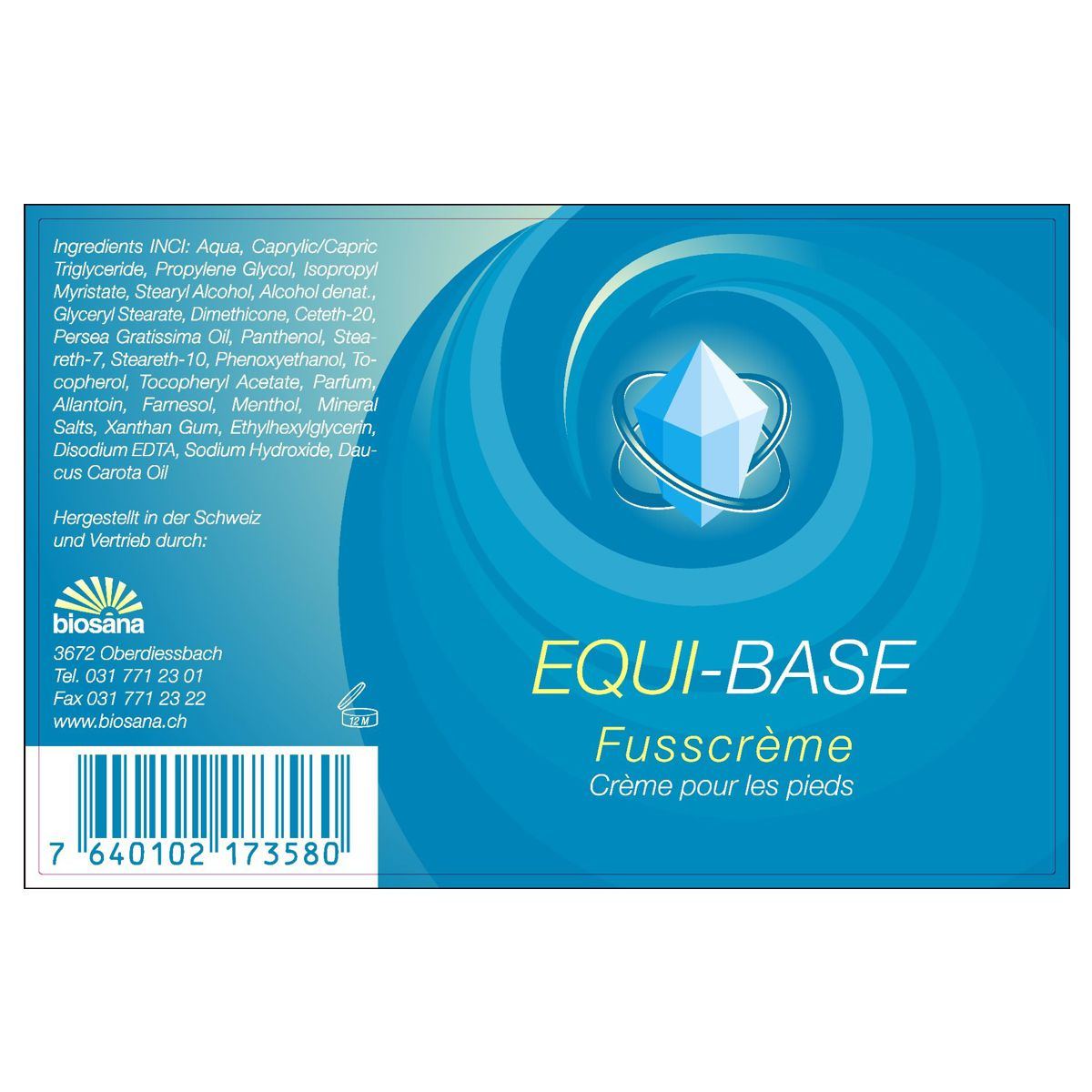 Acheter Equi-Base crème pour les pieds basique