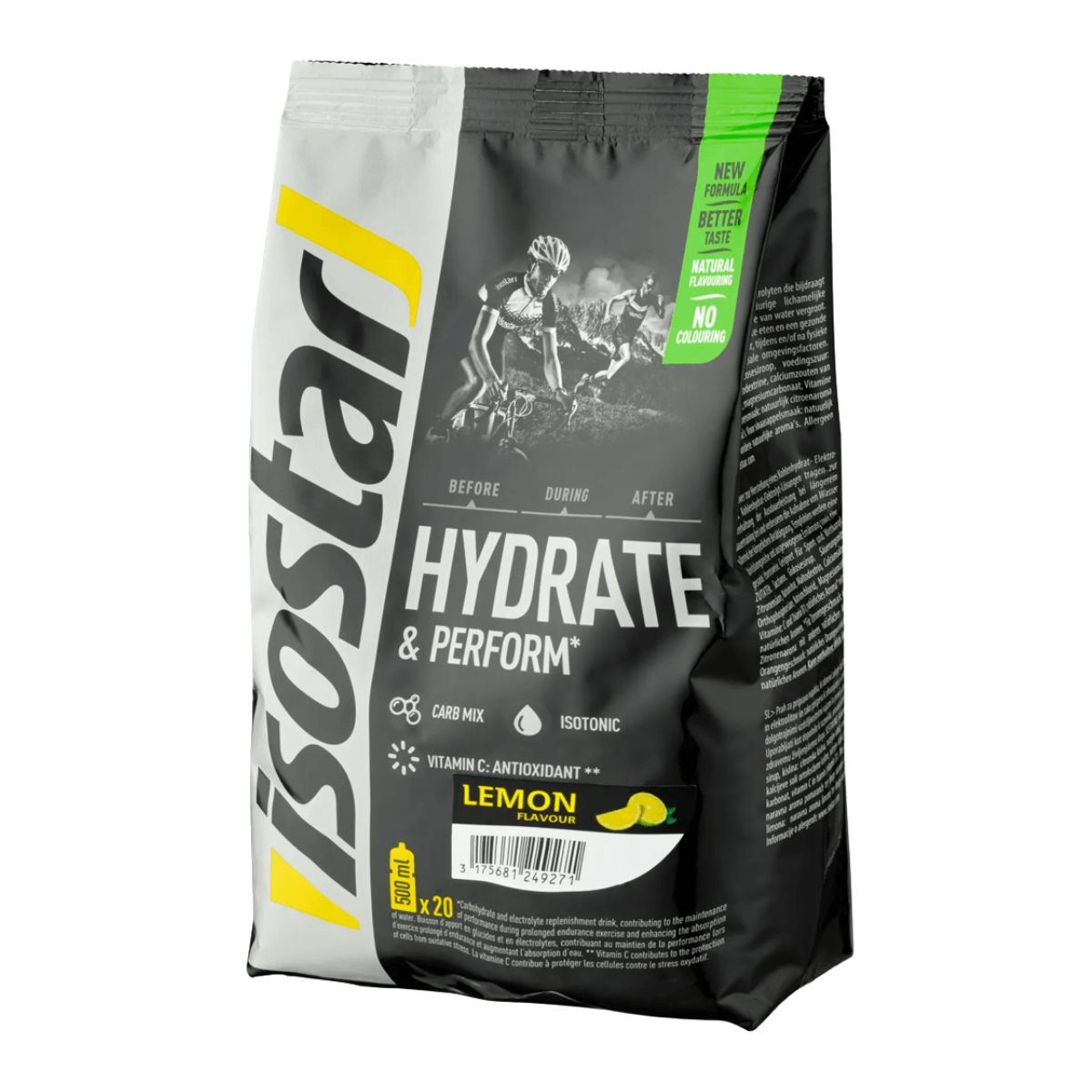Isostar Hydrate & Perform Pulver Lemon - Isotonisches Elektrolyt Drink ...