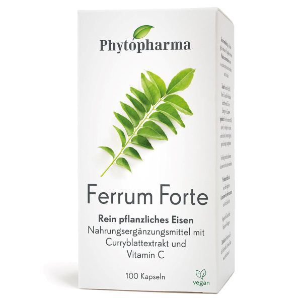 Phytopharma Ferrum Forte Kapseln Dose 100 Stück kaufen