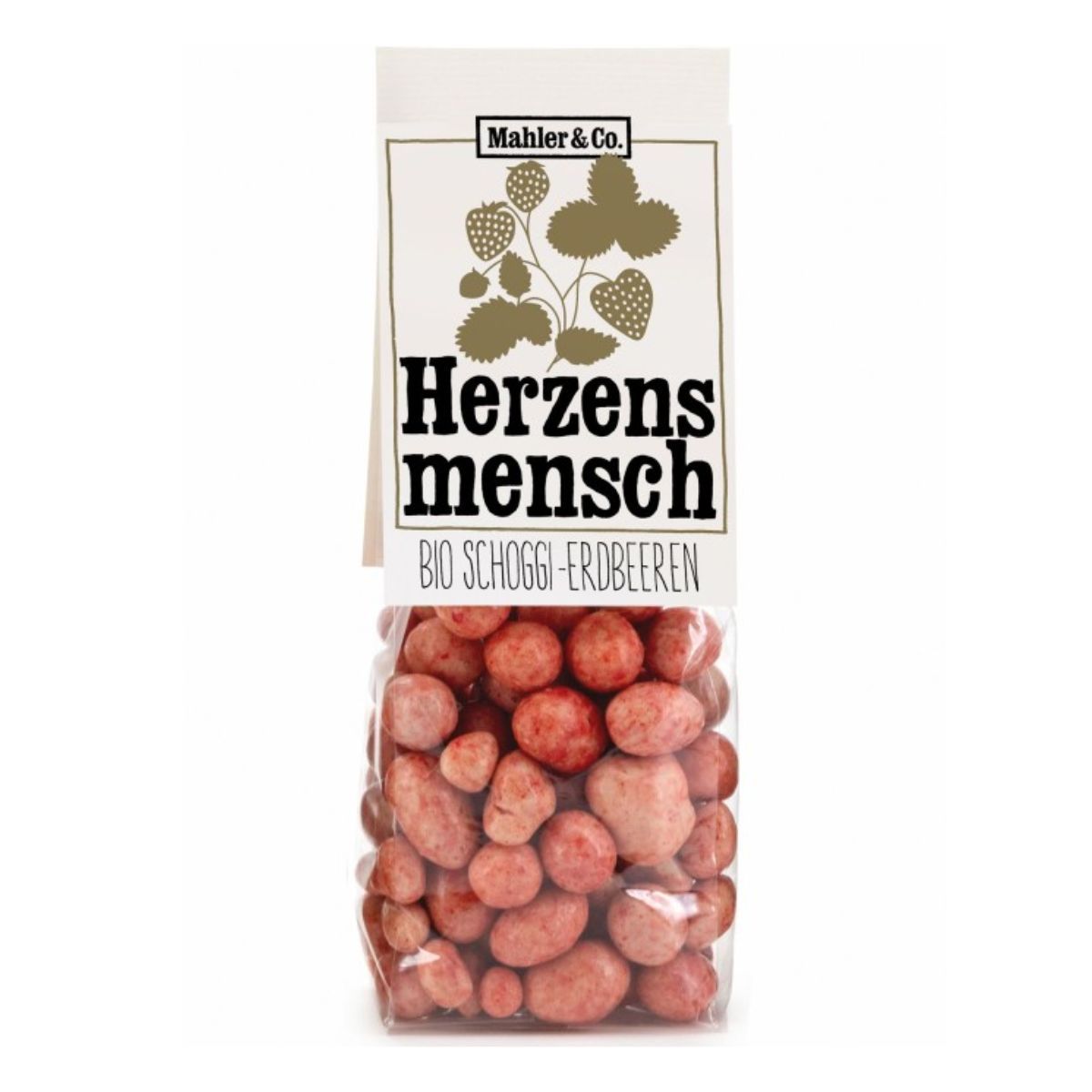 Mahler Homme de cœur Fraises au chocolat bio