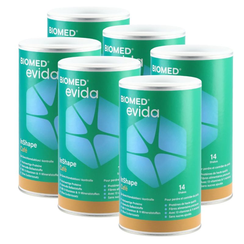 Biomed Evida InShape alle Sorten Aktions Paket - Proteinshake zur ...