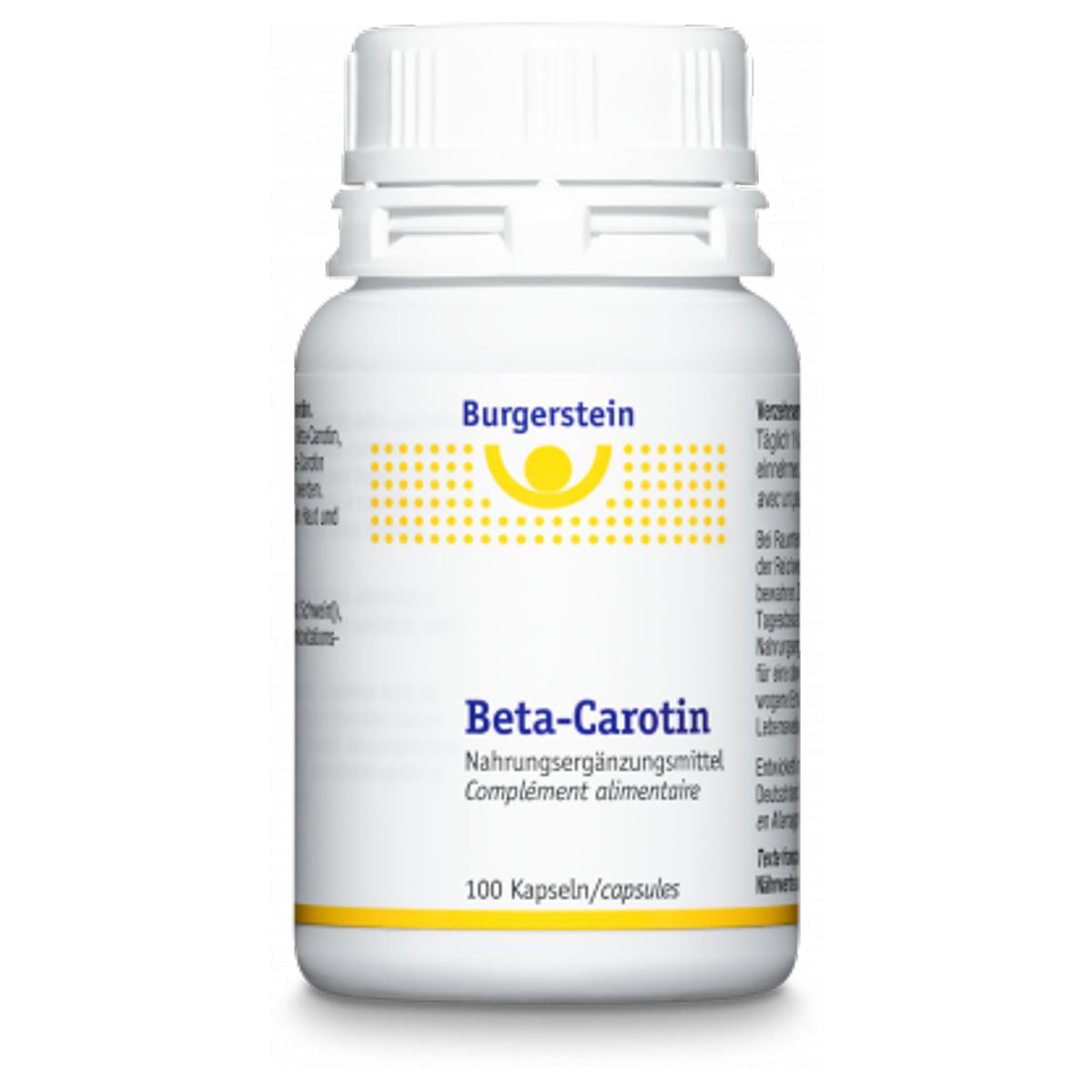 Burgerstein Beta-Carotin Kapseln Dose 100 Stück kaufen