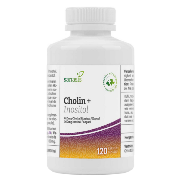 Sanasis Cholin + Inositol Kapseln 120 Stück kaufen