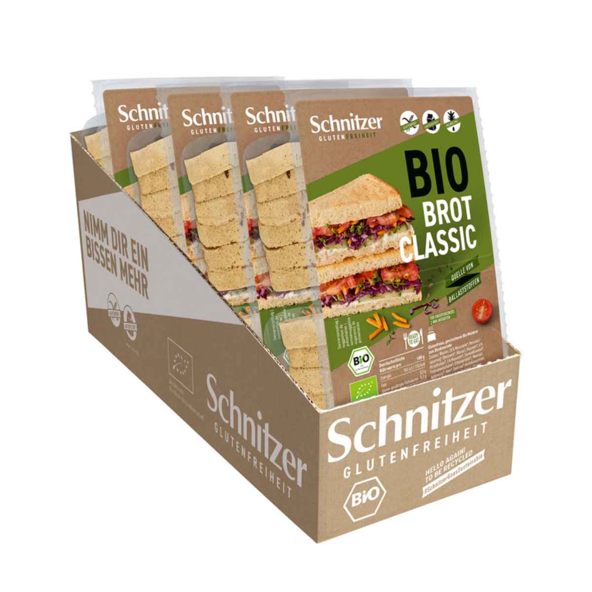 Schnitzer Bio Brot Classic 400 g – Glutenfreies Brot | vitaminplus