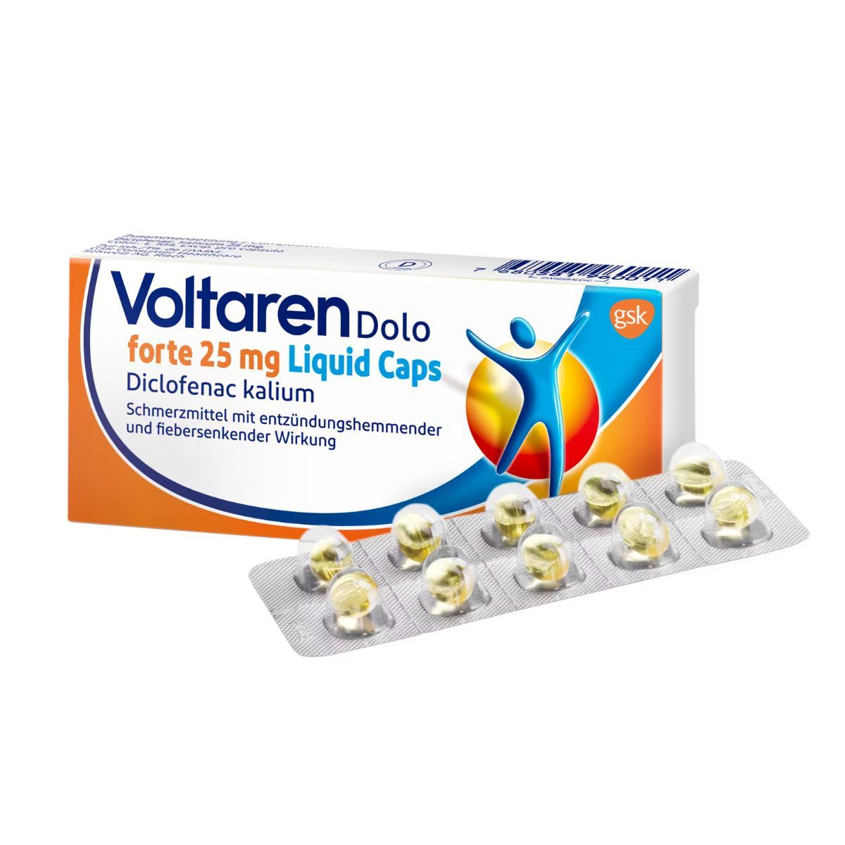 Voltaren Dolo forte 25mg Liquid Caps