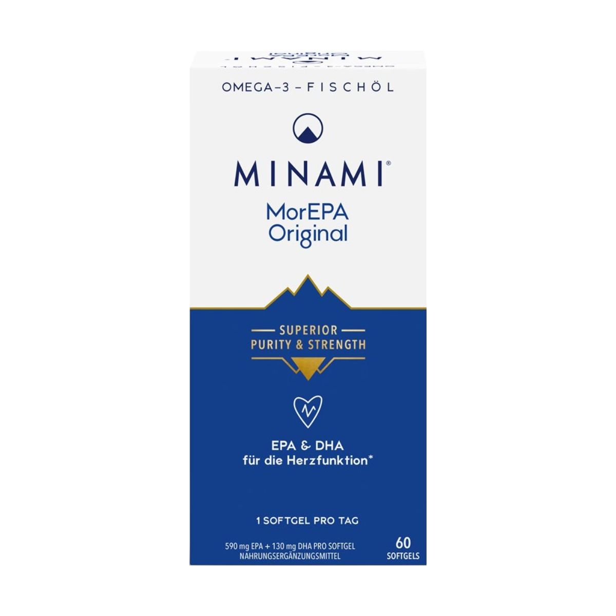 Minami MorEPA Original Softgels - hochkonzentriert Omega-3 - kaufen ...