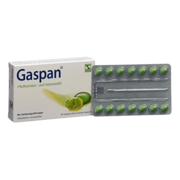 Gaspan Kaspeln bei Blähungen und Völlegefühl