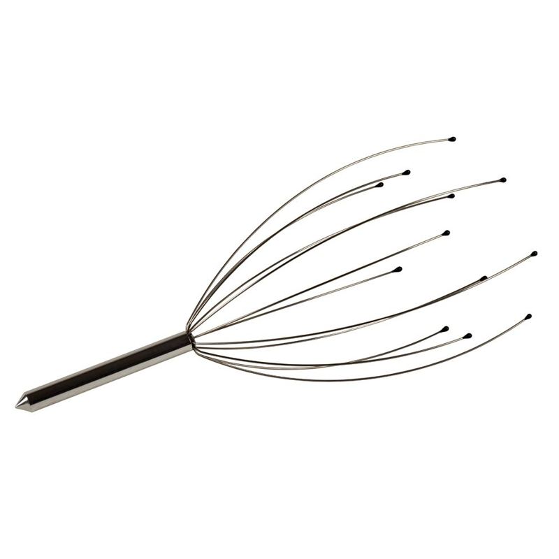 Kopfmassage Spinne aus Metall