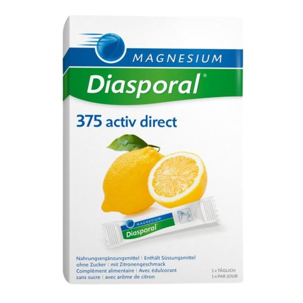 Magnesium Diasporal Activ Direct Zitrone – Ihr schneller Magnesium-Boost