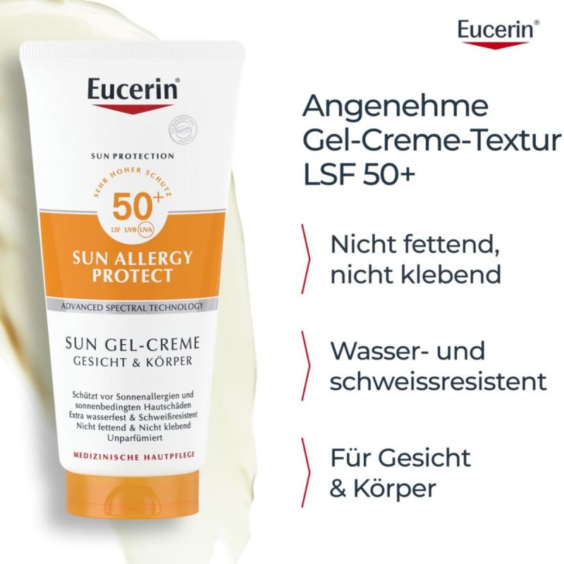 Eucerin Sun Allergy Protect Gel-Creme LSF 50+ - Bei Sonnenallergie