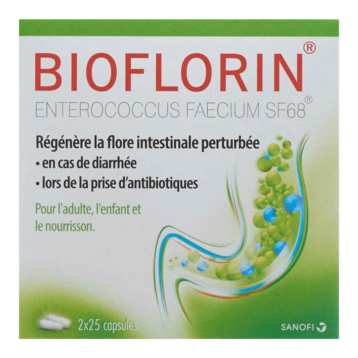 Bioflorin Kapseln – Probiotikum für eine gesunde Darmflora