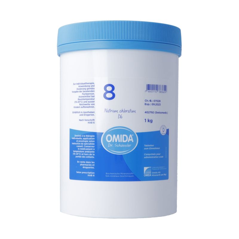 OMIDA Schüssler Nr. 8 - für den Wasserhaushalt - kaufen Vitaminplus