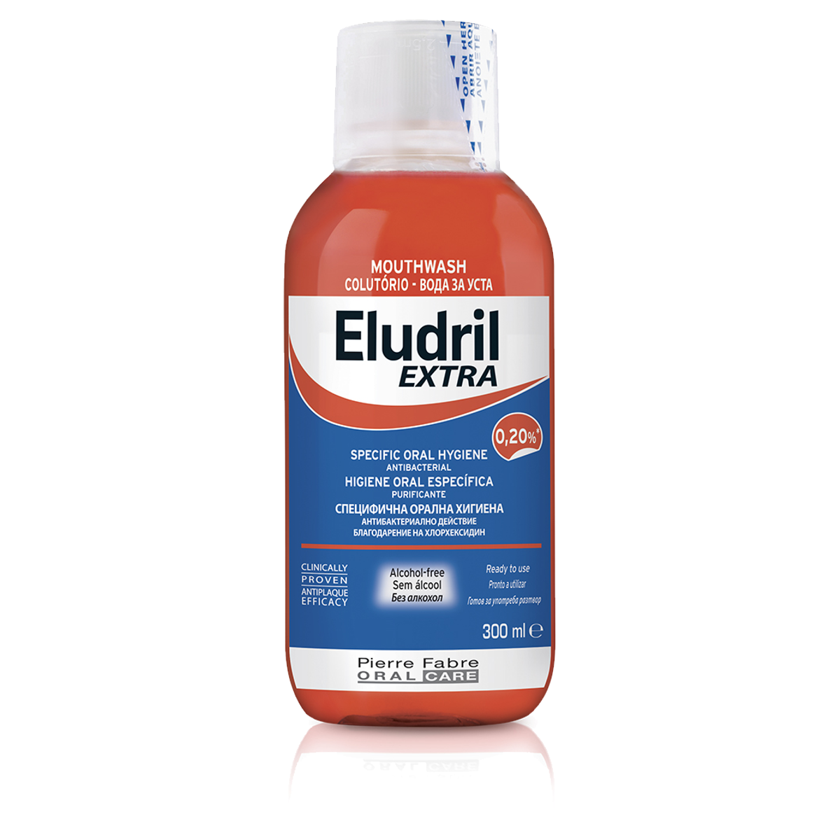Acheter Eludril Extra solution pour bains de bouche 300 ml
