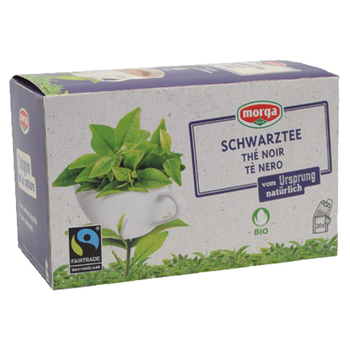 Morga Schwarztee mit Hüllen Bio Fairtrade Knospe kaufen